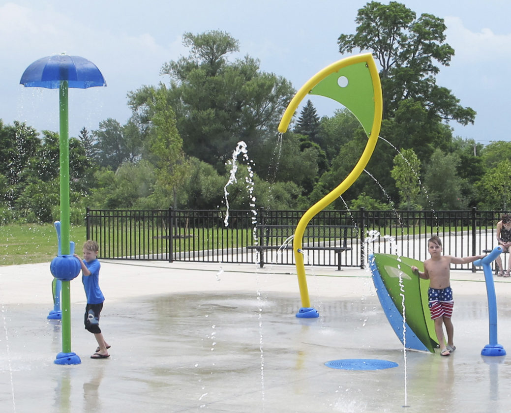 To Help Beat Heat, New Splash Pad Added At Dunkirk City Park | News ...
